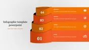Buy Four Part Infographic PowerPoint PPT Template