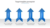 Target VS Achievement PPT Template & Google Slides