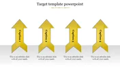 Six Nodes Target PowerPoint Template and Google Slides
