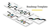 Creative Circular Roadmap PowerPoint Presentation Slide