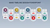 Multinode Office Timeline Template PowerPoint Presentation
