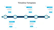 Keynote Timeline Template Download-Five Node