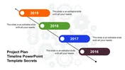 Weekly Timeline PowerPoint Template and Google Slides