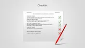 PowerPoint Checklist Template and Google Slides Presentation