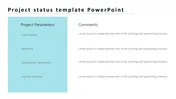 Infographic PowerPoint Project Template Designs slides