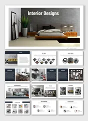 Get Now! Interior Design PPT And Google Slides Templates