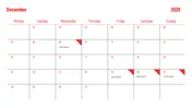 Leave an Everlasting 2021 Calendar Template PowerPoint