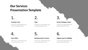 Amazing Business Services PowerPoint Template Design