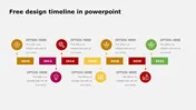 Download Multicolor Systematical PowerPoint With Timeline