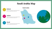 Saudi Arabia Map PowerPoint and Google Slides Templates