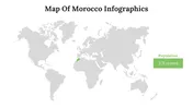 Map Of Morocco Infographics PowerPoint And Google Slides