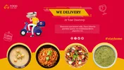 Effective Food Delivery PPT Template and Google Slides