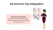 Job Interview Tips Infographics PPT And Google Slides Themes