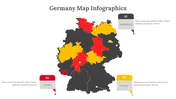 Germany Map Infographics PowerPoint And Google Slides Themes