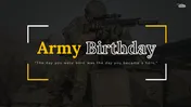 Army Birthday PPT Presentation And Google Slides Themes