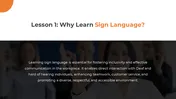 Teaching Sign Language Basics Presentation And Google Slides