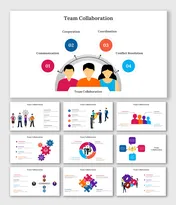 Teamwork Template PowerPoint and Google Slides Presentation