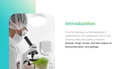 Get Now! Food Microbiology PPT And Google Slides Templates