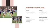 Get Womens Lacrosse PowerPoint And Google Slides Templates