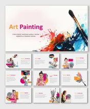 Free Watercolor PowerPoint Template and Google Slides