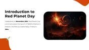 Explore Red Planet Day PowerPoint And Canva Template