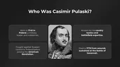 Casimir Pulaski Day Presentation And Google Slides Template