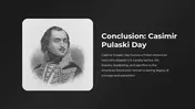 Casimir Pulaski Day Presentation And Google Slides Template
