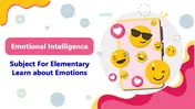 Emotional Intelligence Learning About Emotions PPT