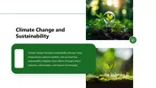 Sustainability Presentation And Google Slides Template