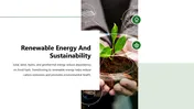 Sustainability Presentation And Google Slides Template
