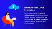 Cloud Computing Lesson For College Canva Templates