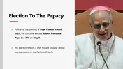 Biography Of Pope Leo XIV Presentation And Google Slides