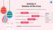 Middle School Activities To Celebrate Easter Presentation