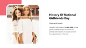 National Girlfriends Day Google Slides And PowerPoint