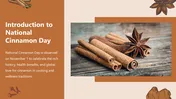 National Cinnamon Day Google Slides And PowerPoint