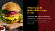 National Hamburger Month Presentation And Google Slides