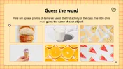 Food And Drinks Vocabulary German Pre K Google Slides