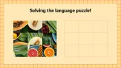 Food And Drinks Vocabulary German Pre K Google Slides
