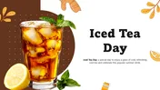 Iced Tea Day PowerPoint Presentation And Google Slides