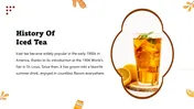 Iced Tea Day PowerPoint Presentation And Google Slides