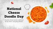 Celebrate National Cheese Doodle Day Canva Templates