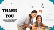 Thank You For Education Presentation And Google Slides