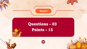 Thanksgiving Trivia Game 18 PowerPoint Google Slides