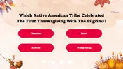 Thanksgiving Trivia Game Presentation And Google Slides