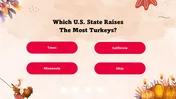 Thanksgiving Trivia Game Presentation And Google Slides
