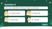 Christmas Trivia Game Presentation And Google Slides