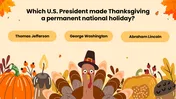 Thanksgiving Party Game Presentation And Google Slides