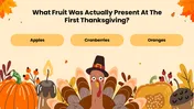 Thanksgiving Party Game Presentation And Google Slides
