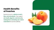National Peach Month Presentation And Google Slides