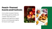 National Peach Month Presentation And Google Slides